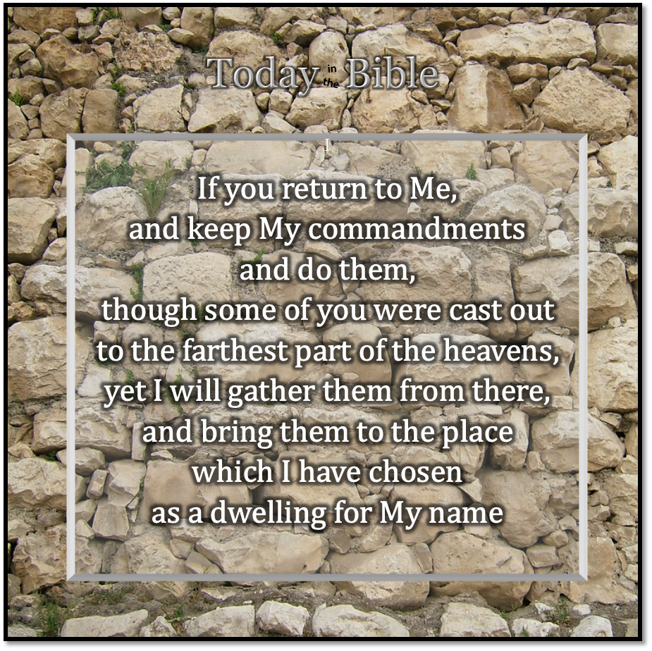 Kislev 6 – We have sinned against You… – Today in the Bible