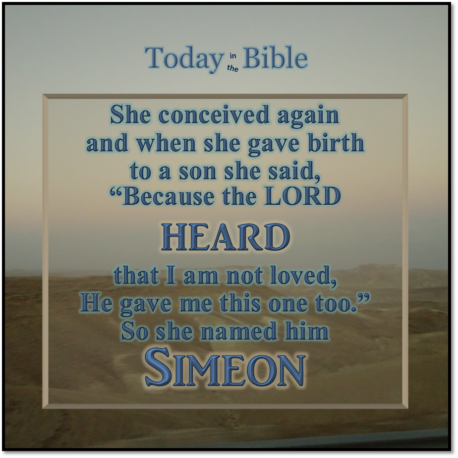 Tevet 21 – The Birth and Death of Simeon… – Today in the Bible