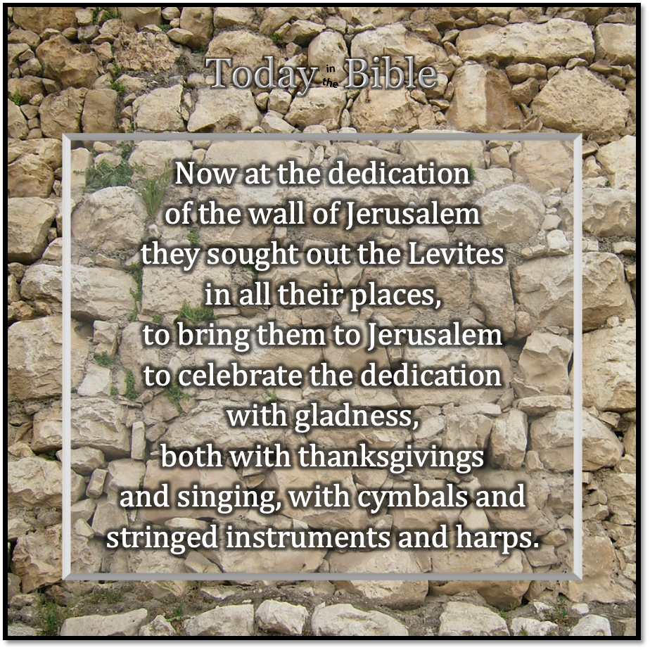 Today in the Bible – A new blog focused on placing biblical events on ...