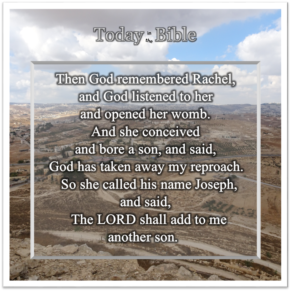 Tammuz 1- Birth & Death of Joseph – Today in the Bible
